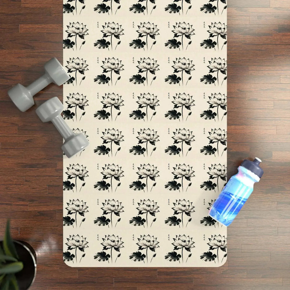 Lotus Yoga Mat | Zenartbliss