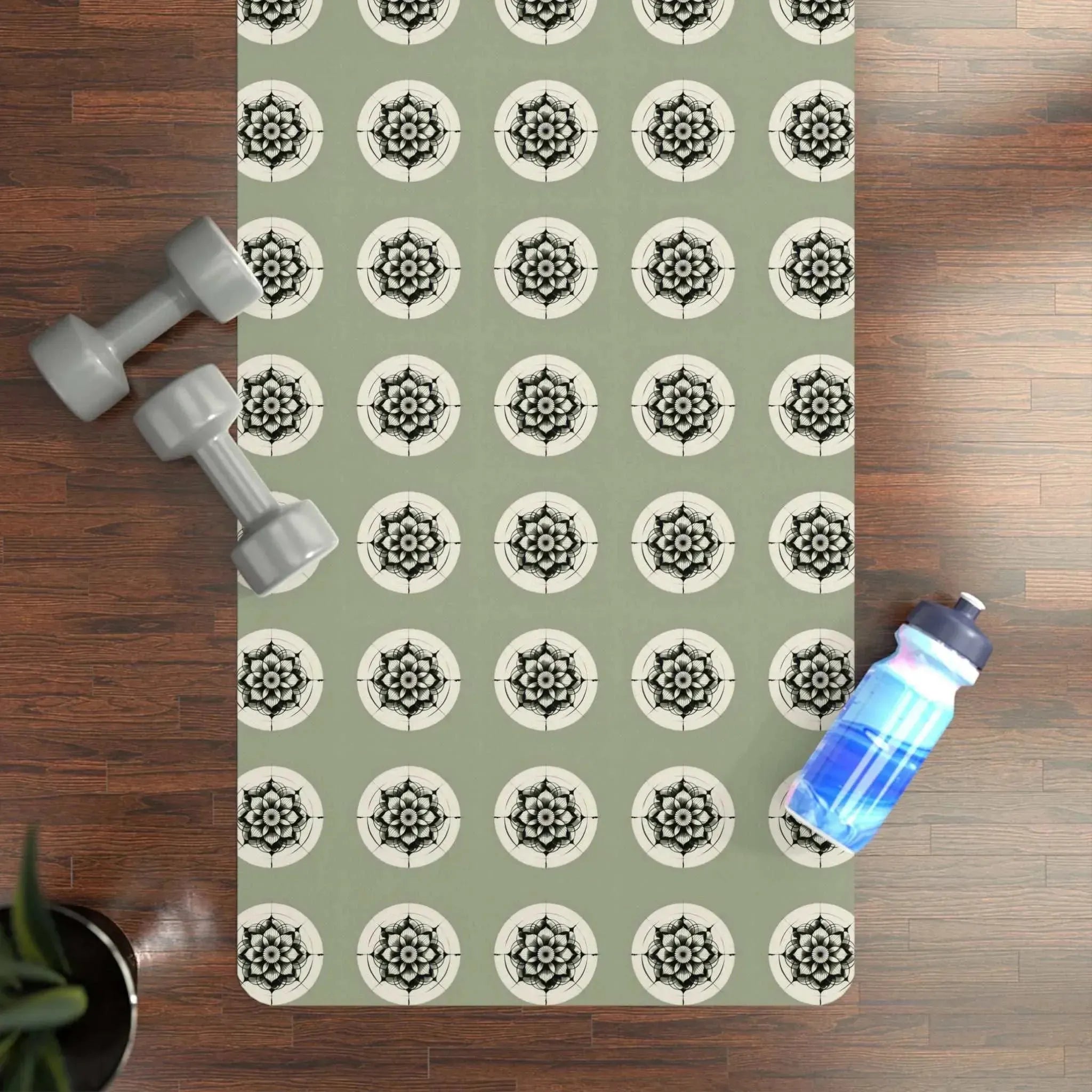 Lotus Mandala Bliss Yoga Mat - Zenartbliss