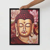 Serene Zen Buddha Framed Print | ZenArtBliss.com – Zenartbliss