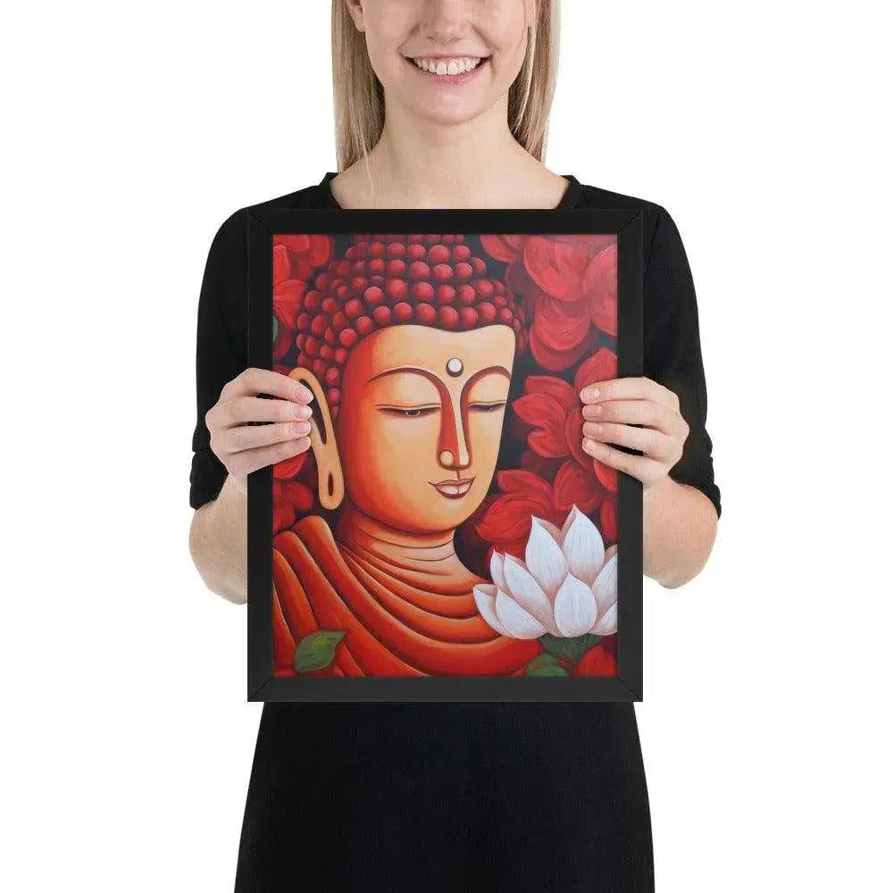 Buddha Framed Art Prints | Zenartbliss